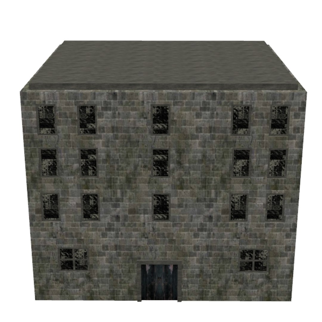 Victorian Workhouse 3d Model