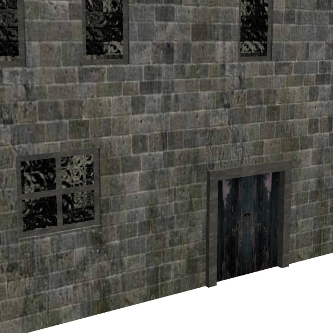 Victorian Workhouse 3d Model