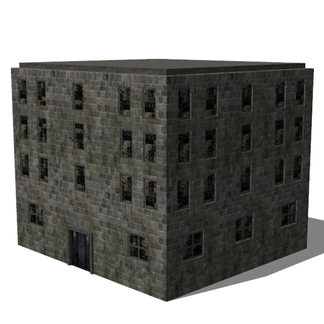 Victorian Workhouse 3d Model