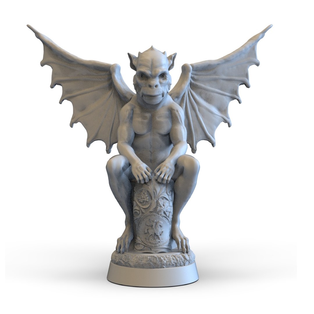 The Gargoyle Statue 3D Model - TurboSquid 2327478