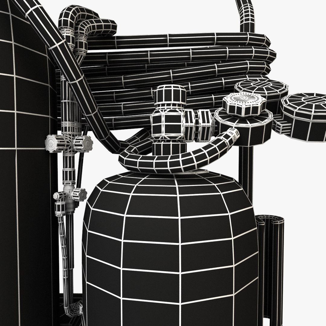 Trolley Gas 3d Model