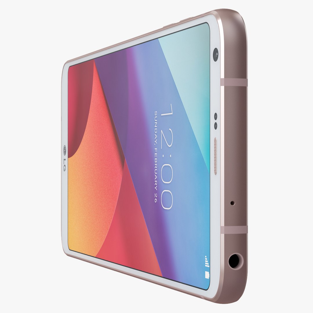 lg g6 white 3d max