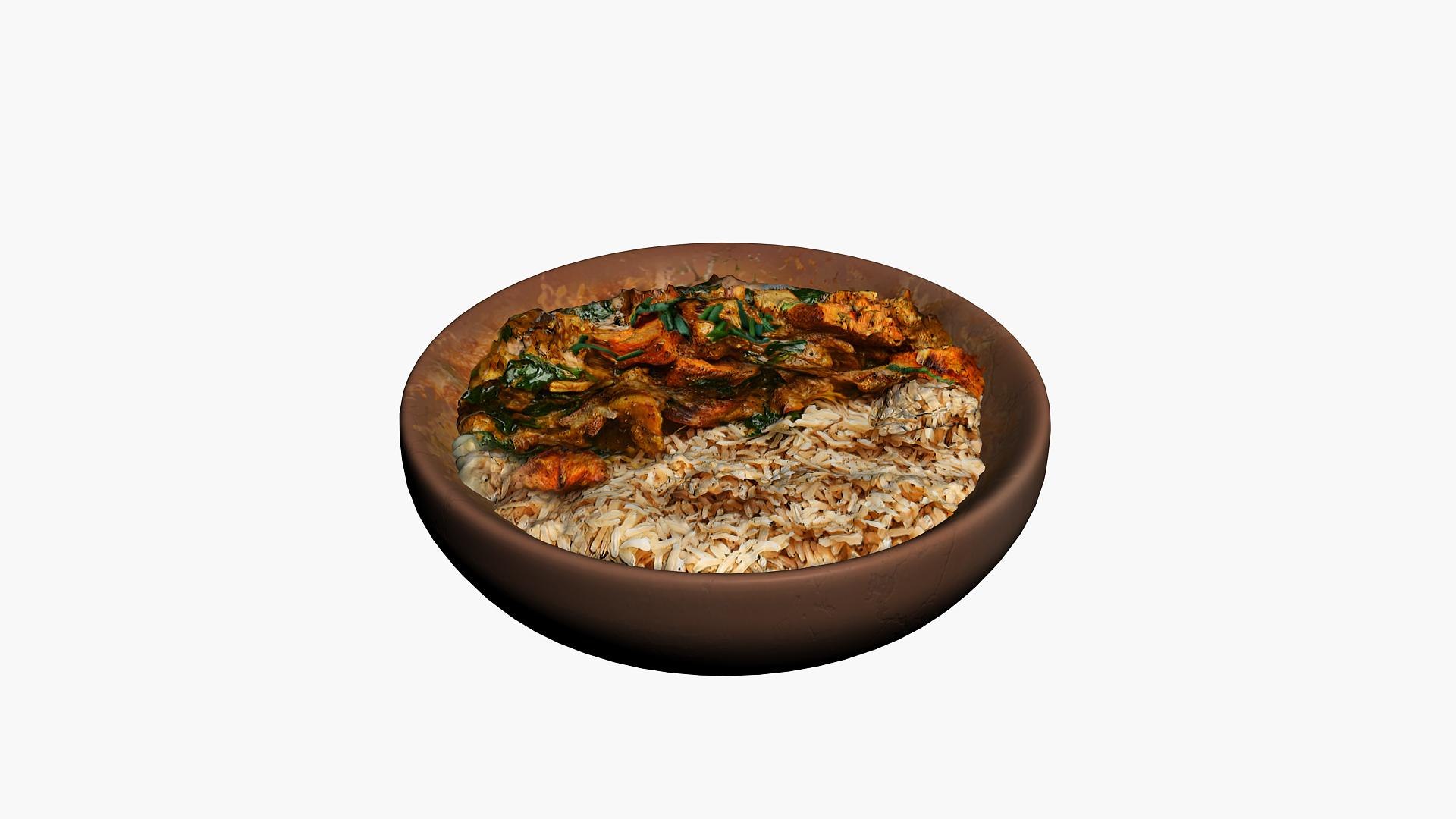 3D Indian Chicken Curry Model - TurboSquid 2329288