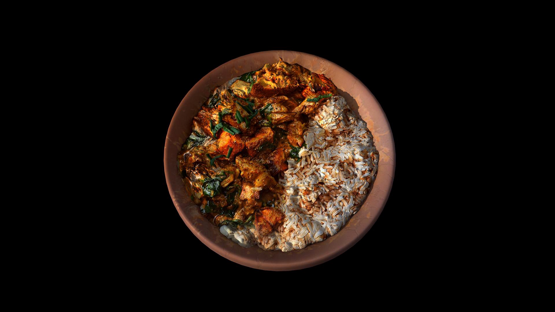 3D Indian Chicken Curry Model - TurboSquid 2329288