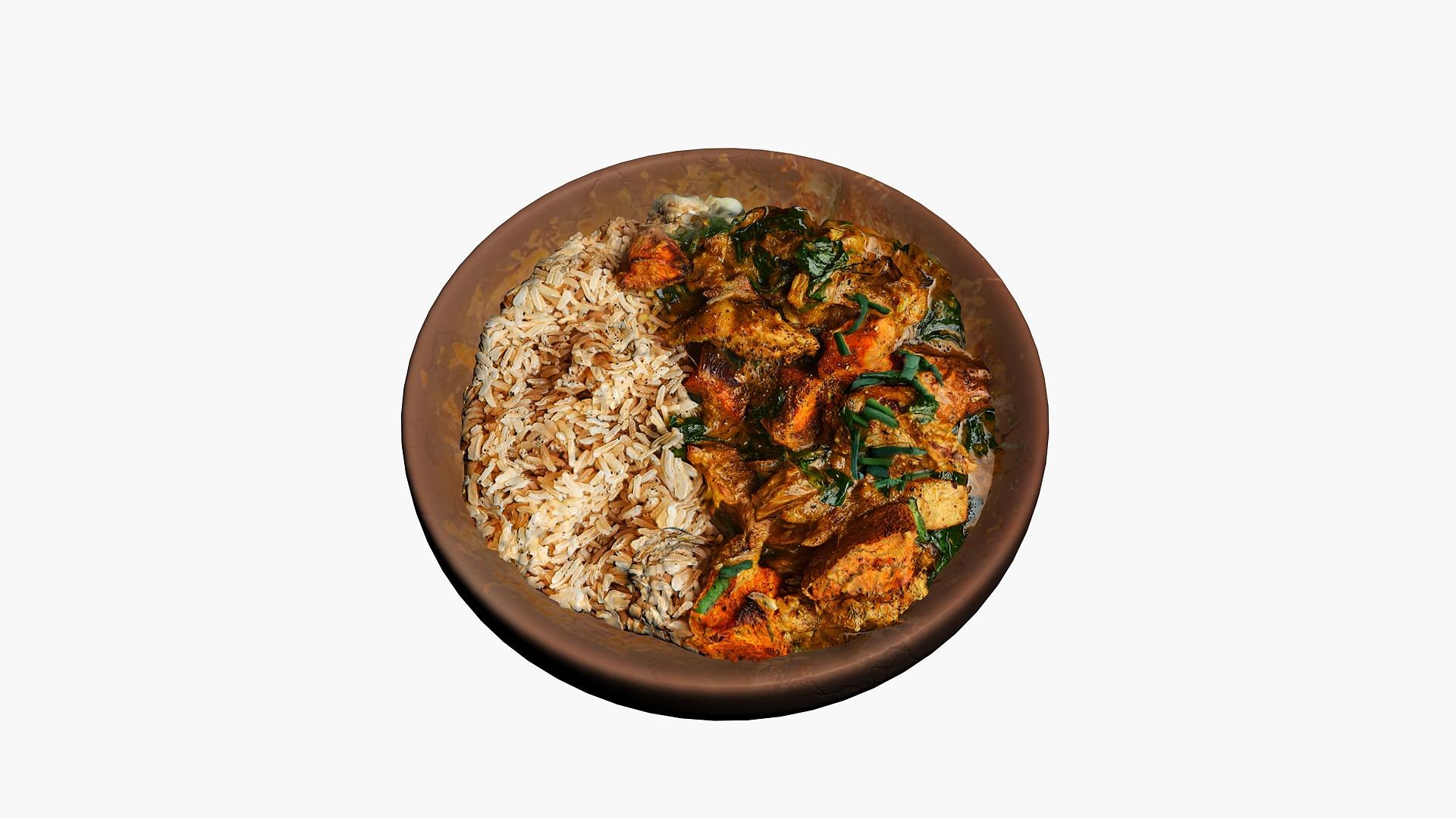 3D Indian Chicken Curry Model - TurboSquid 2329288