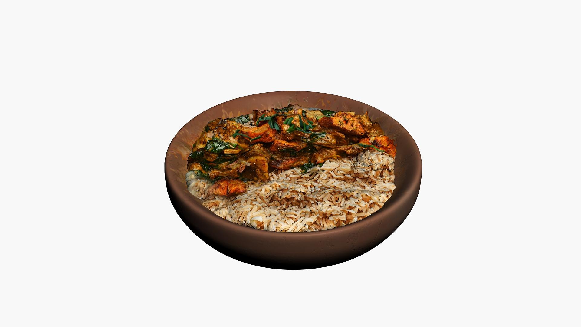 3D Indian Chicken Curry Model - TurboSquid 2329288