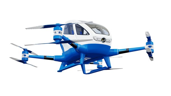 modelo 3d Puerto de drones con drones - TurboSquid 2307515