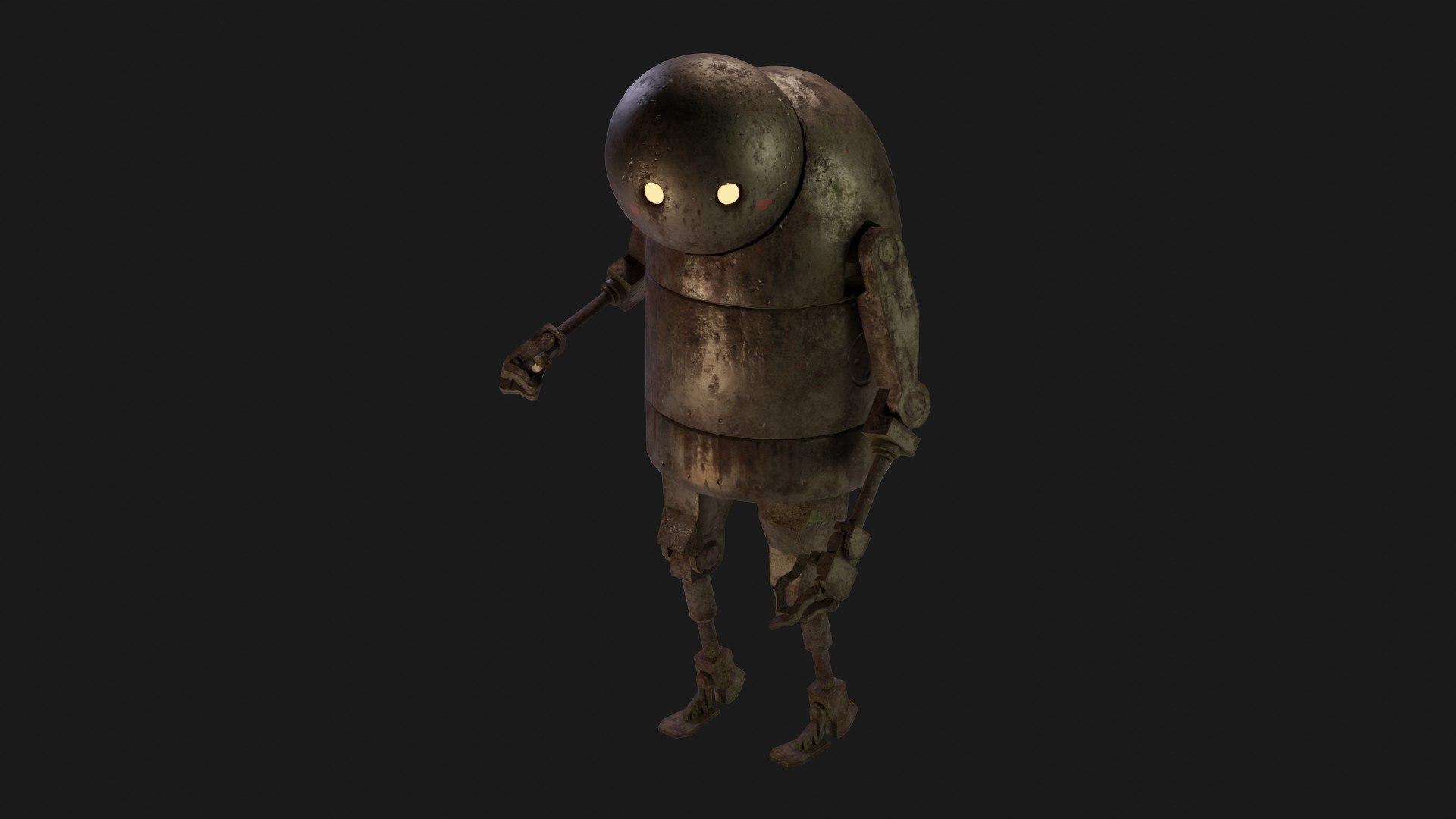 Nier Automata Robot 3D model - TurboSquid 1951847