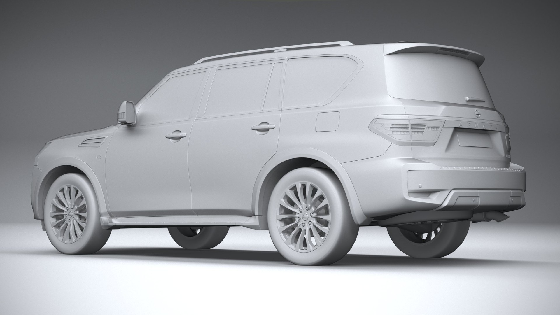 Nissan armada 2021 3D model - TurboSquid 1670733