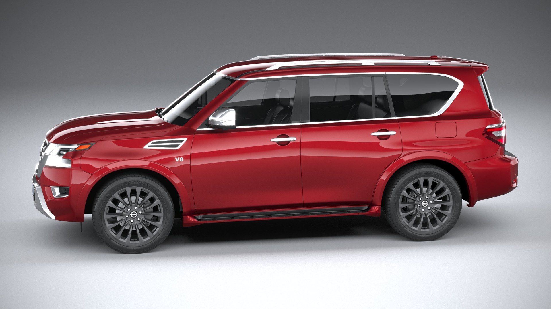 Nissan armada 2021 3D model - TurboSquid 1670733