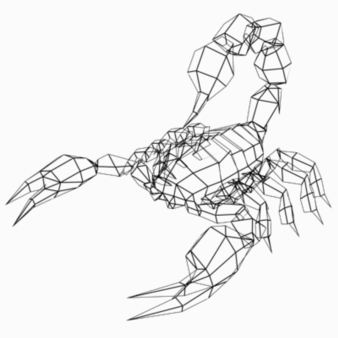 Scorpion Scorp Scorpio 3d Model