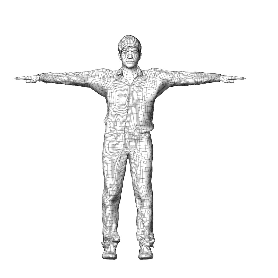 3D Rigged Male Model - TurboSquid 1574970