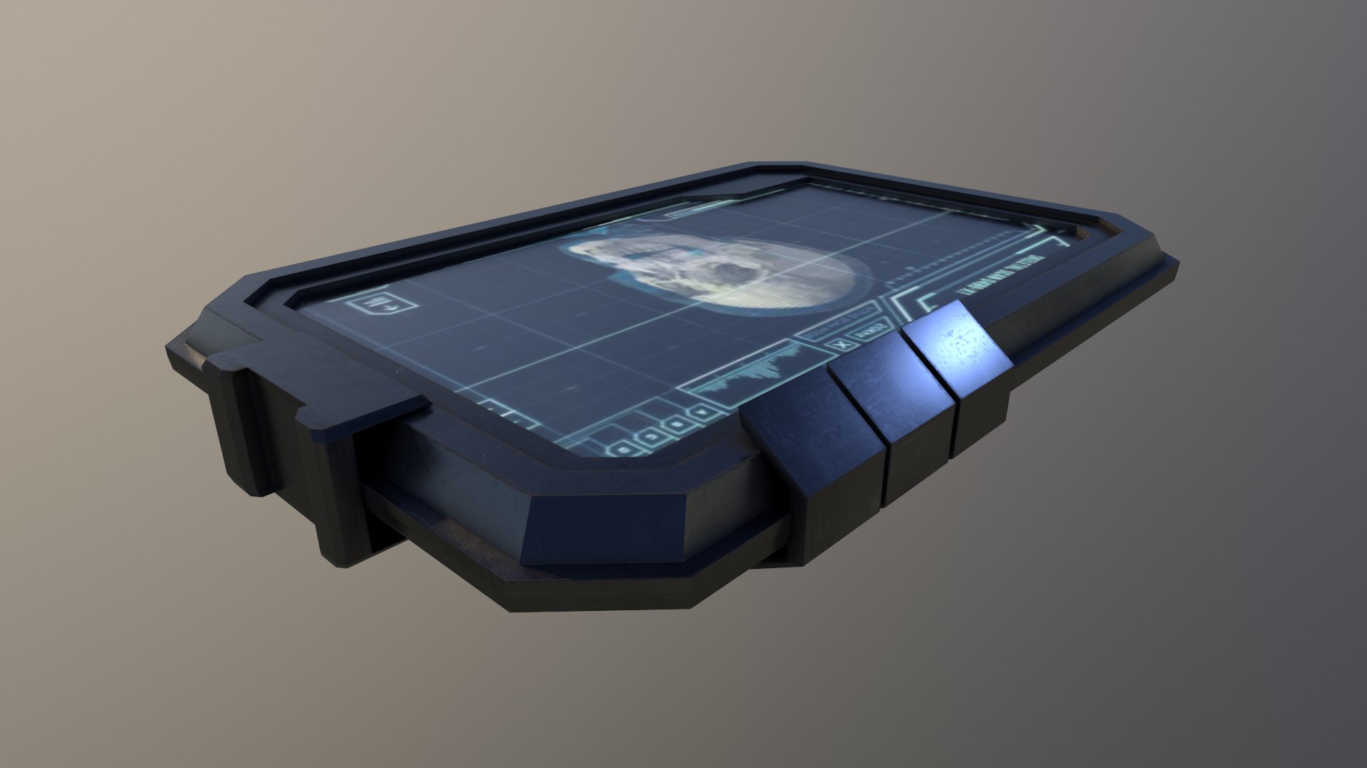 Sci-Fi Tablet 3D - TurboSquid 1791707