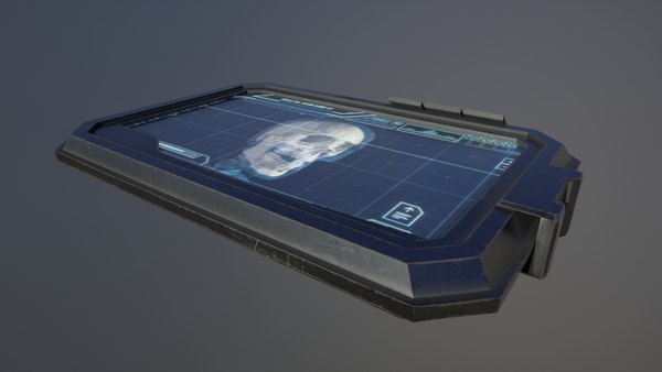 Sci-Fi Tablet 3D - TurboSquid 1791707