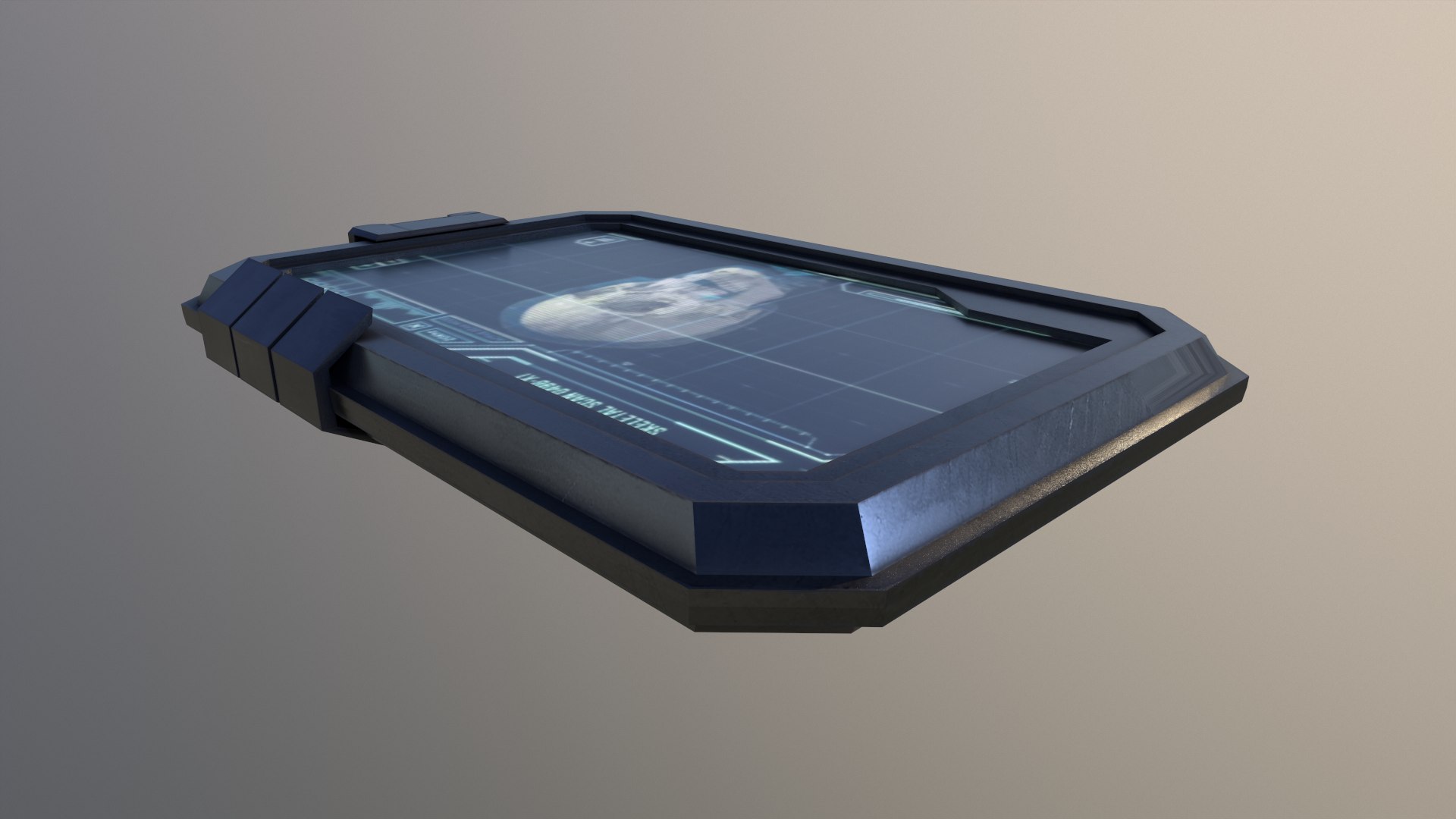 Sci-Fi Tablet 3D - TurboSquid 1791707