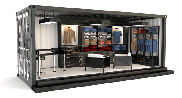 3D container store - TurboSquid 1230247