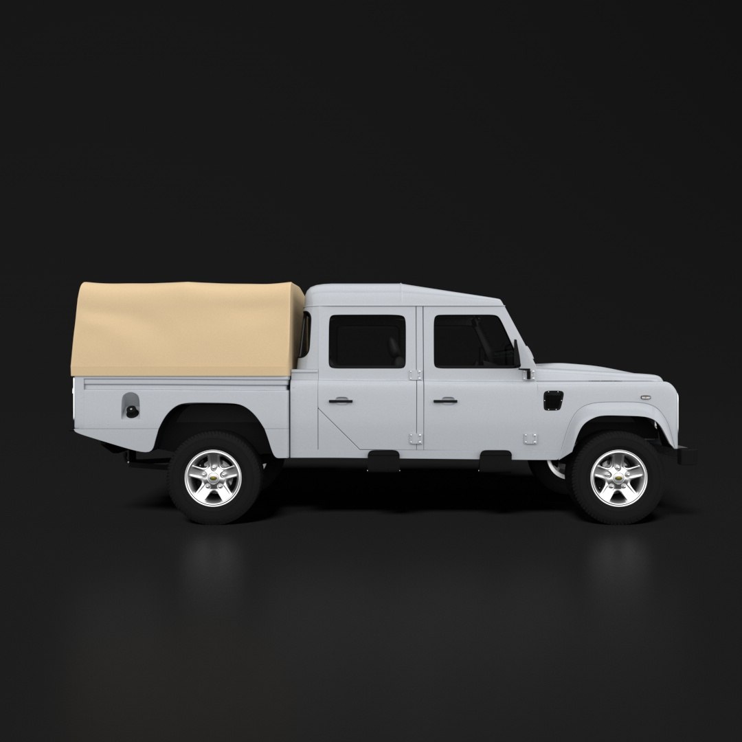 Land Rover Defender 130 High Capacity PickUp 3D - TurboSquid 2347594