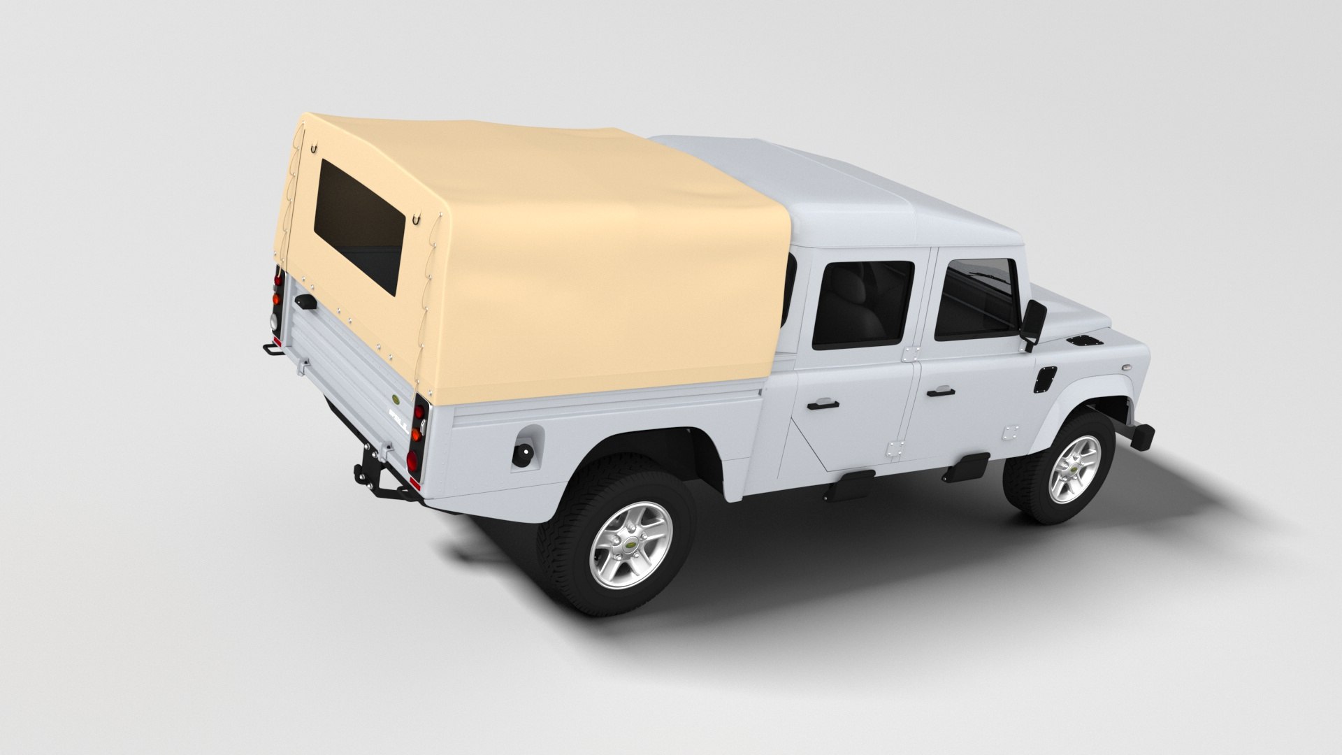 Land Rover Defender 130 High Capacity PickUp 3D - TurboSquid 2347594