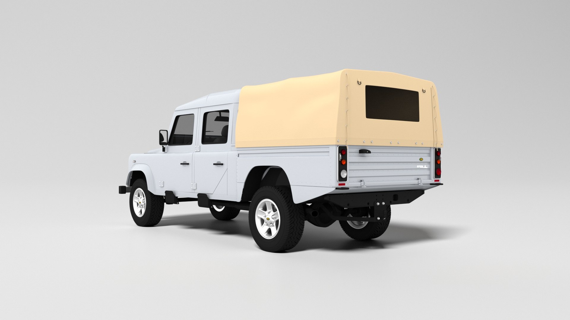Land Rover Defender 130 High Capacity PickUp 3D - TurboSquid 2347594
