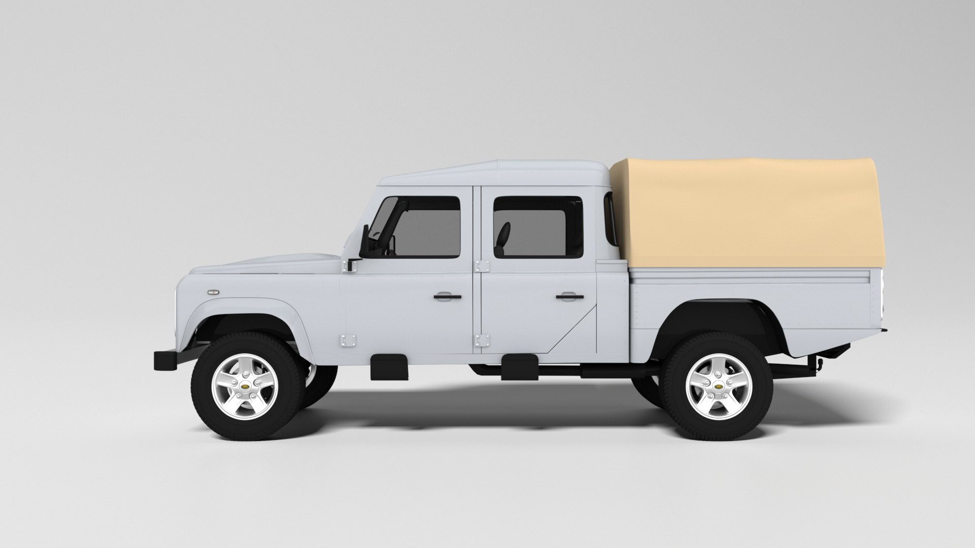 Land Rover Defender 130 High Capacity PickUp 3D - TurboSquid 2347594