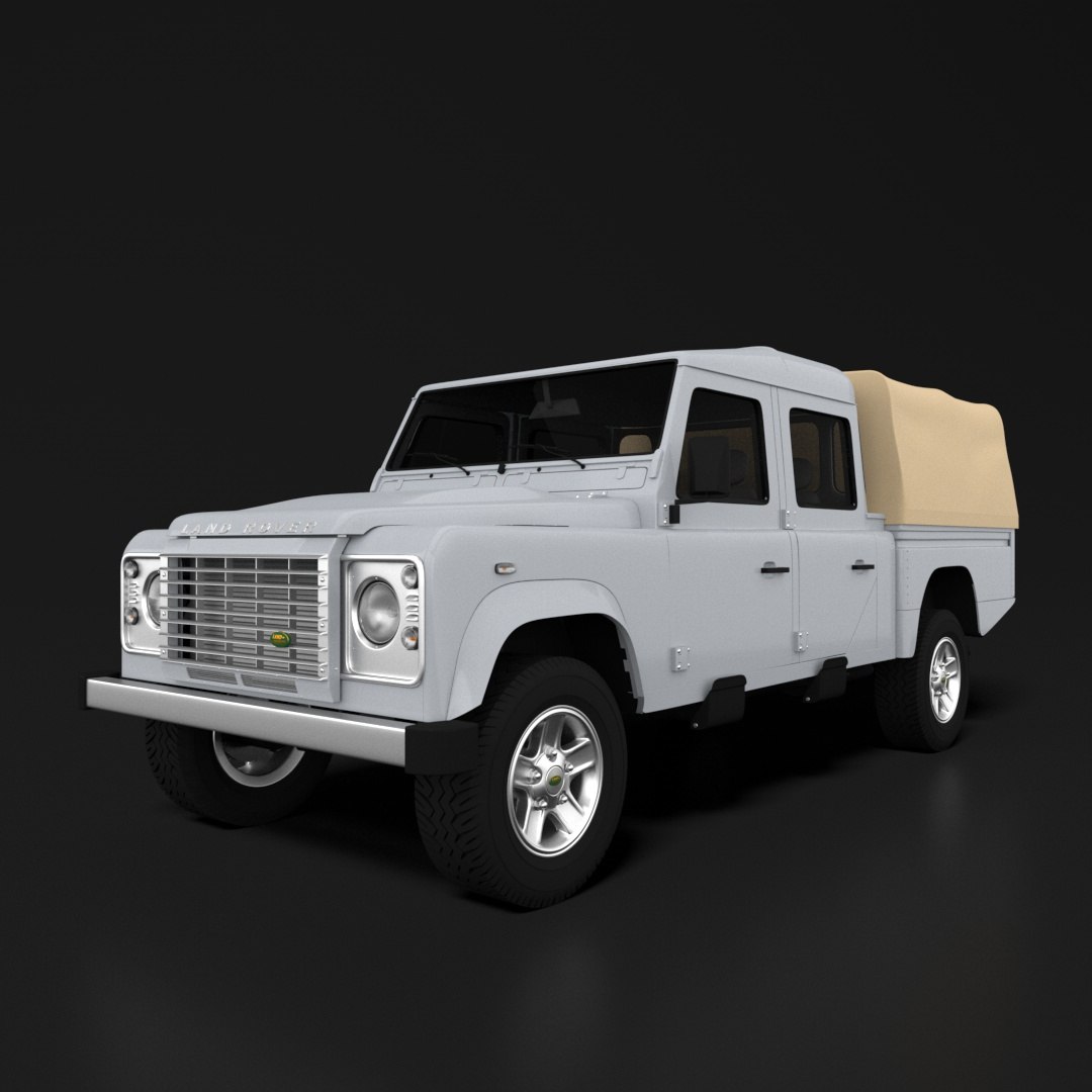 Land Rover Defender 130 High Capacity PickUp 3D - TurboSquid 2347594