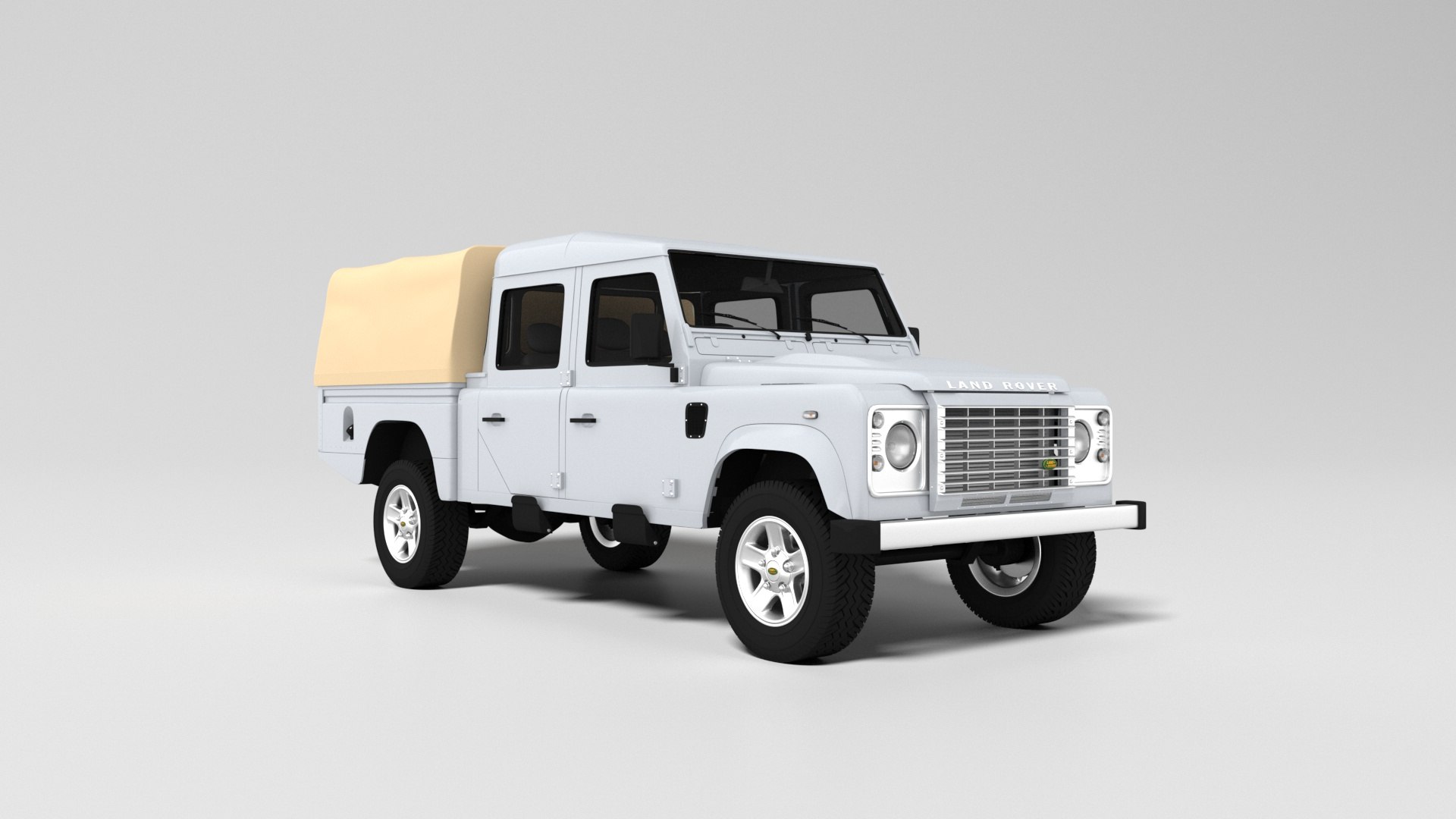 Land Rover Defender 130 High Capacity PickUp 3D - TurboSquid 2347594