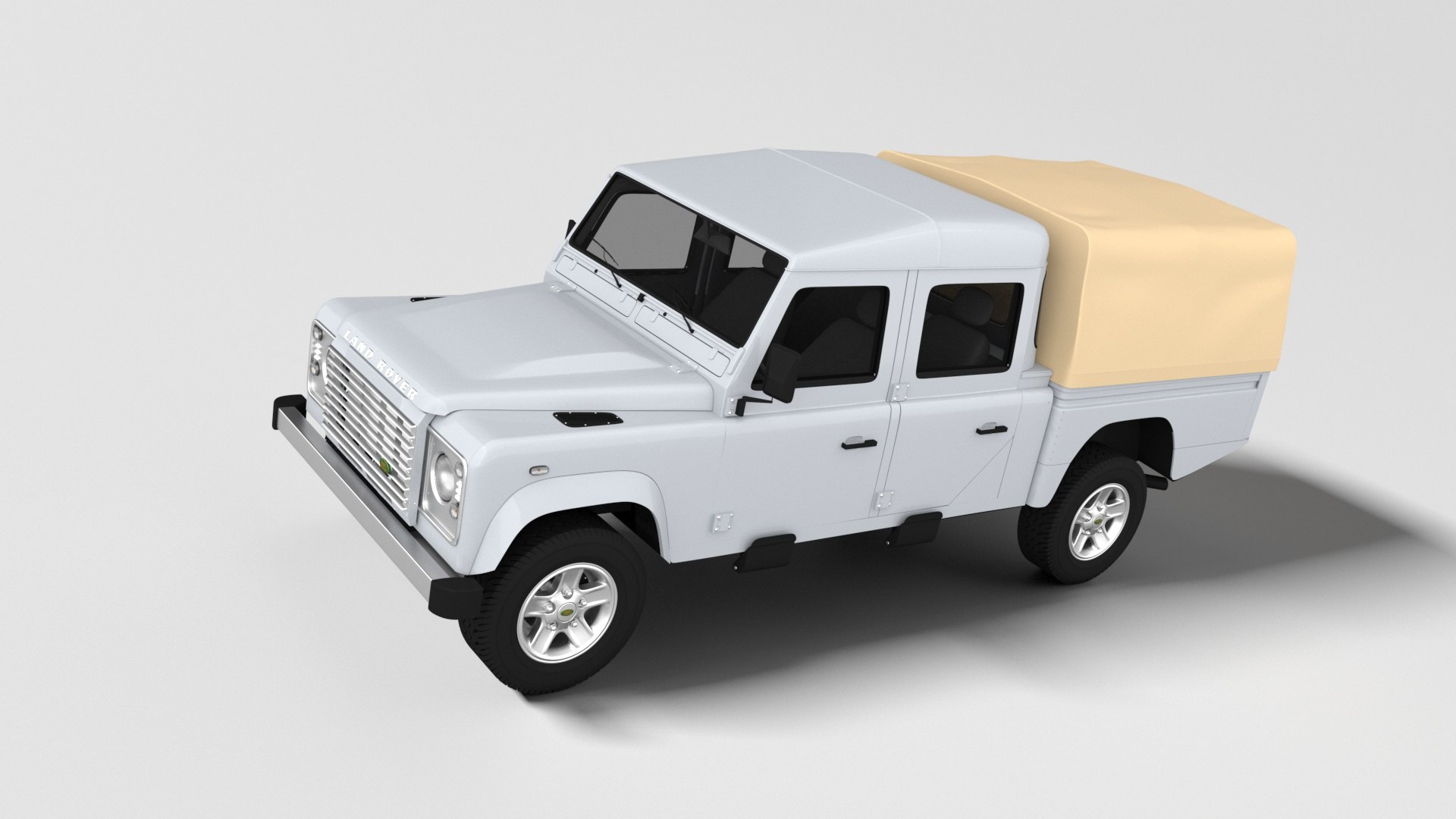 Land Rover Defender 130 High Capacity PickUp 3D - TurboSquid 2347594