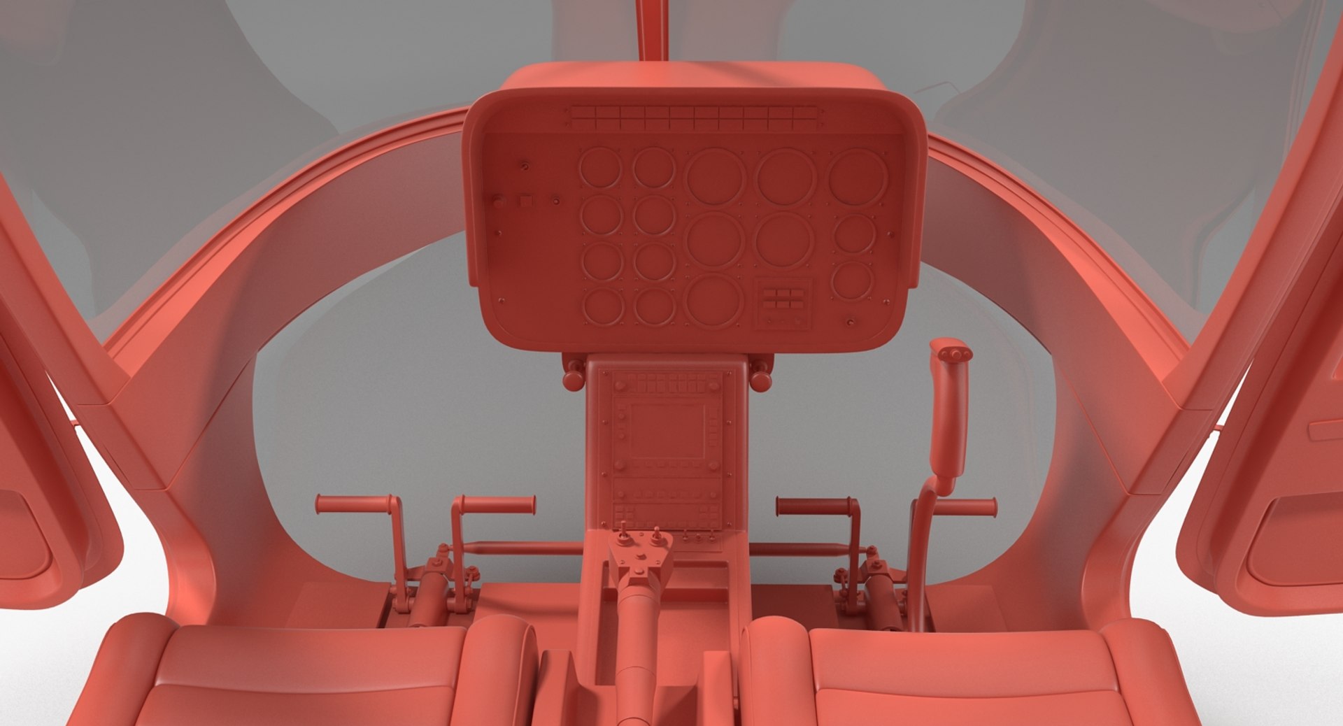 Bell 206 Jetranger 3d Model