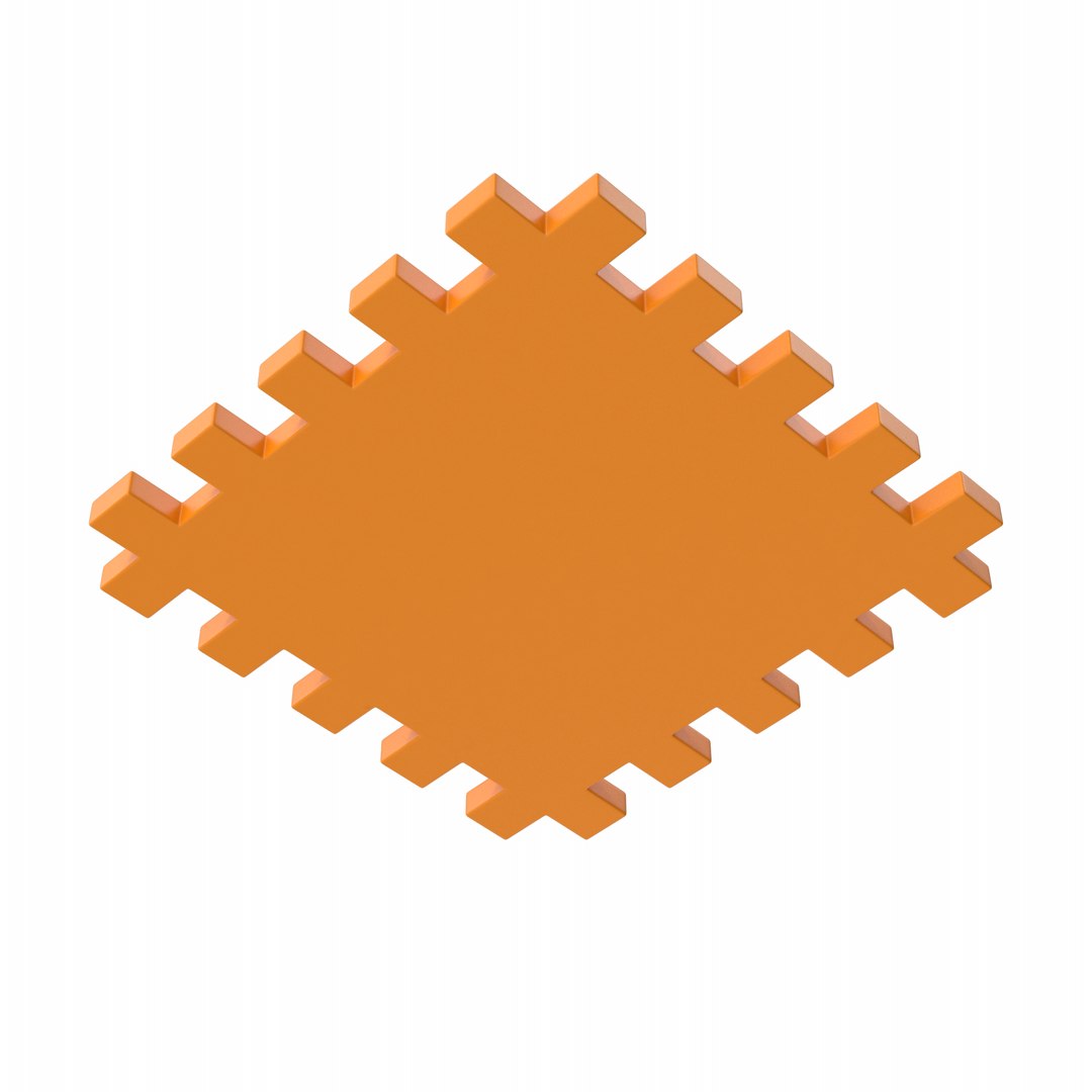 3D Puzzle Mat - TurboSquid 2299985