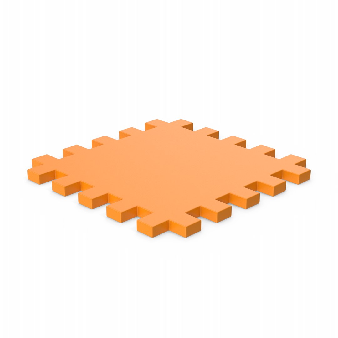 3D Puzzle Mat - TurboSquid 2299985
