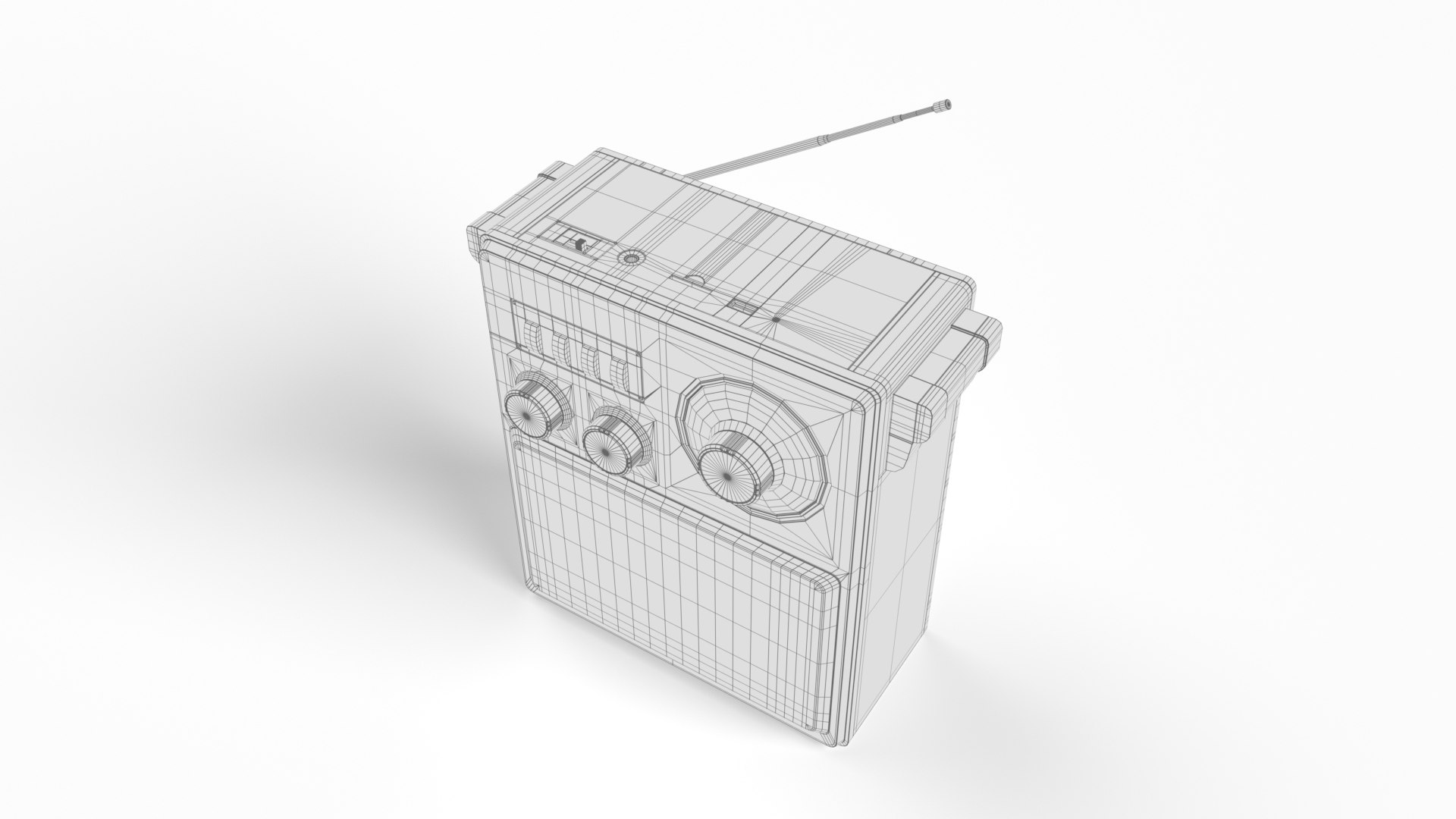 3D Radio - TurboSquid 2072631