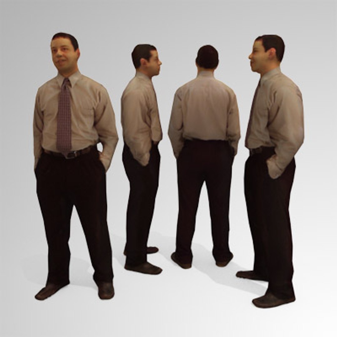 People Business 3d Model