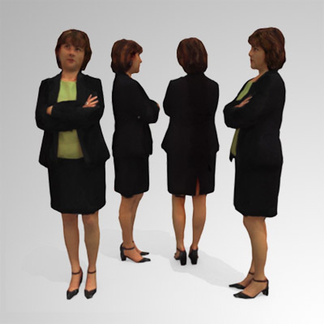 People Business 3d Model