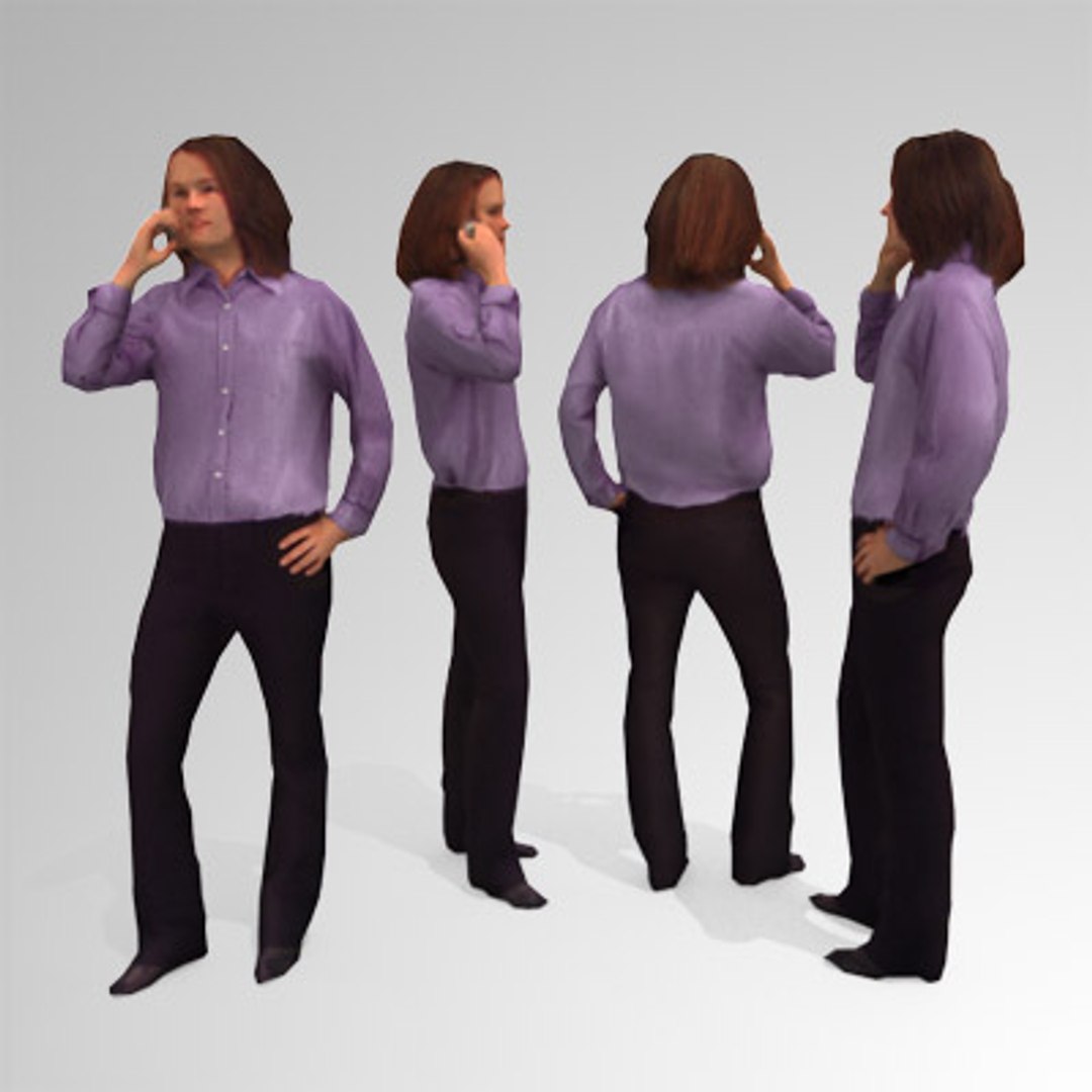 People Business 3d Model