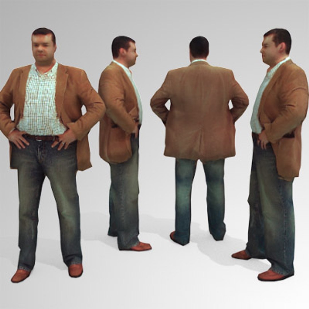 People Business 3d Model