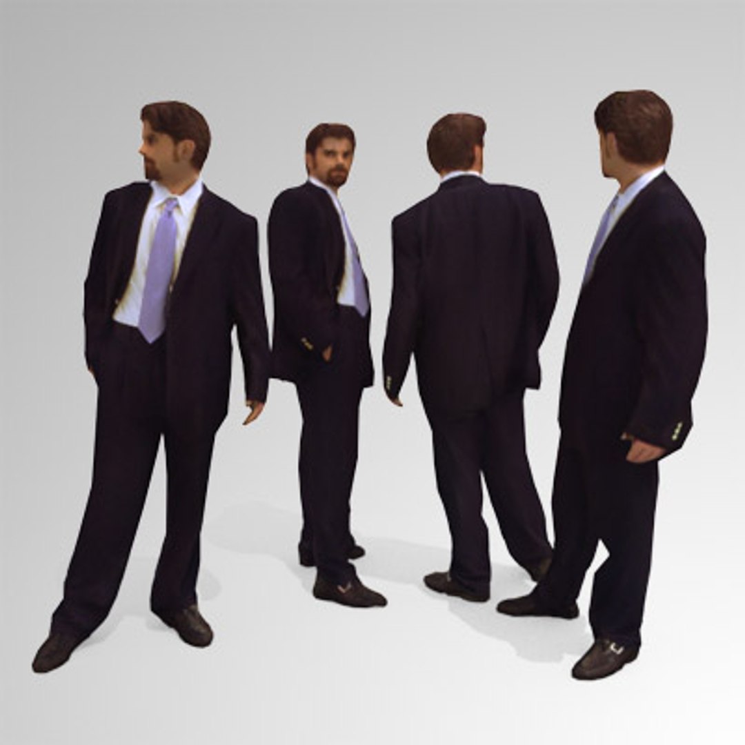 People Business 3d Model