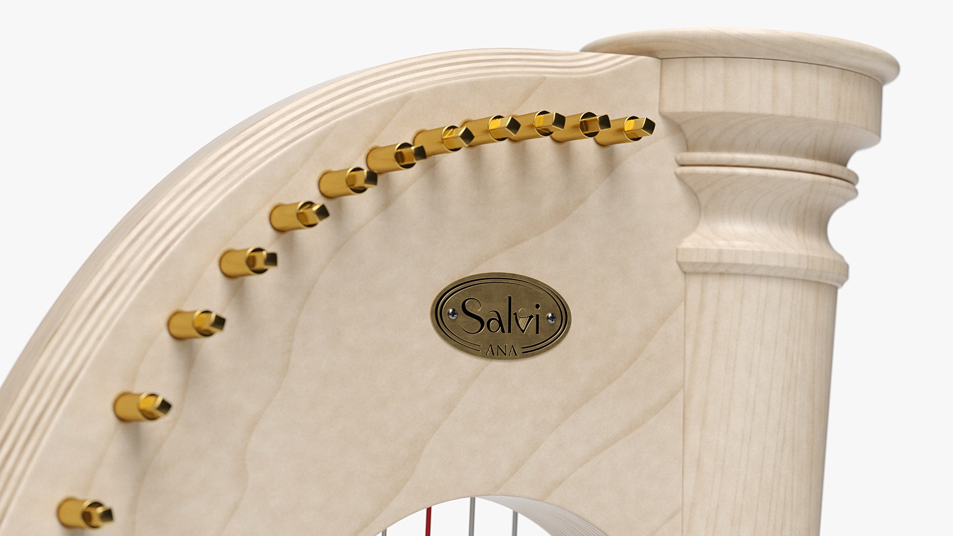 3D Model Realistic Lever Harp - TurboSquid 1557122