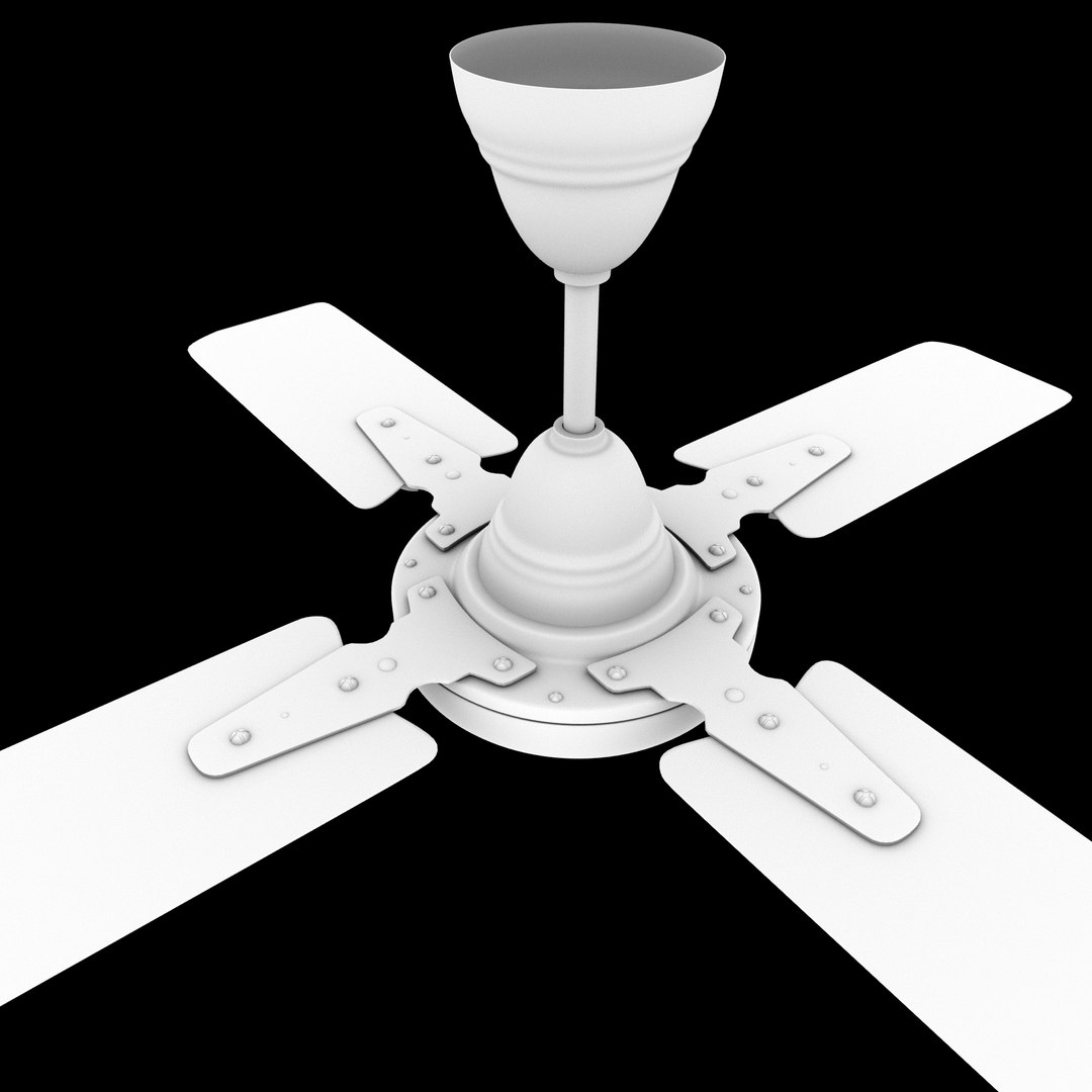 Ceiling Fan 3D model - TurboSquid 2142170