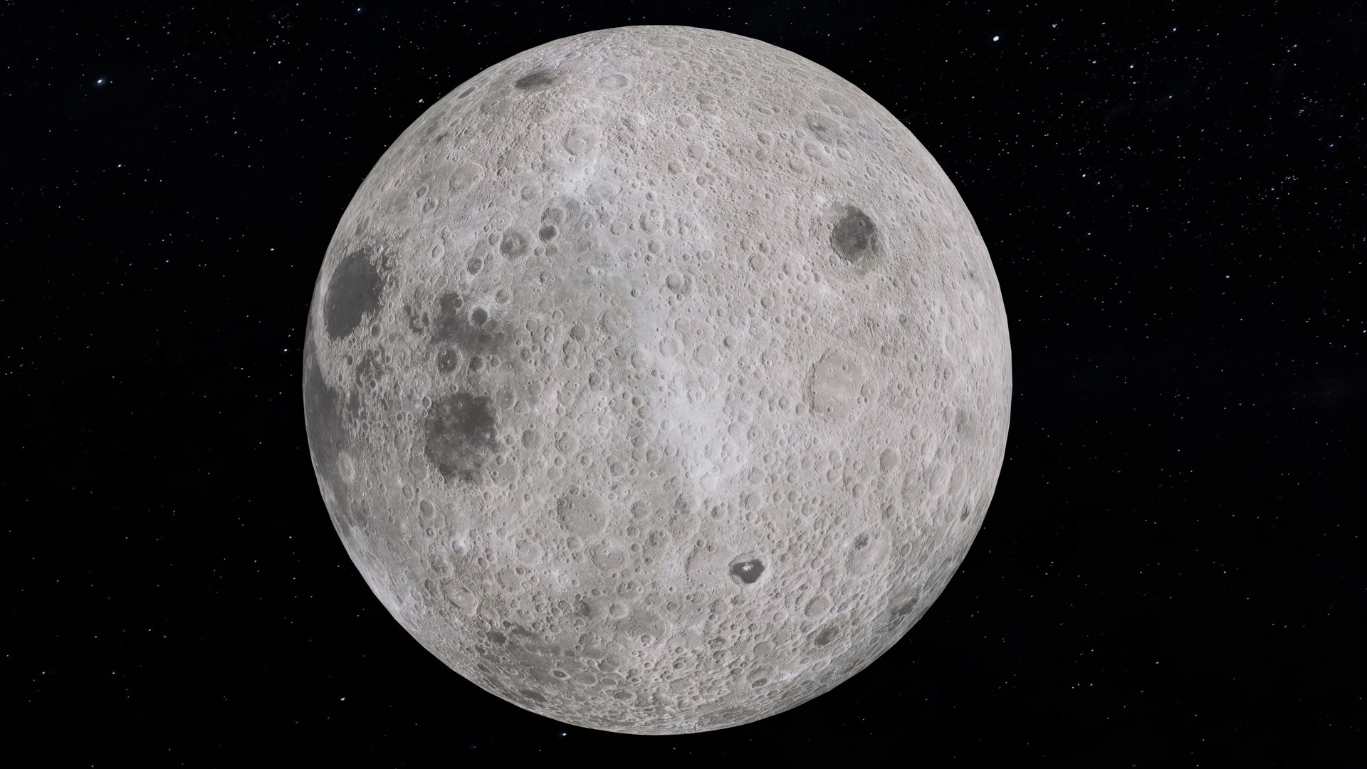 3D Model 8K Moon - TurboSquid 1730222