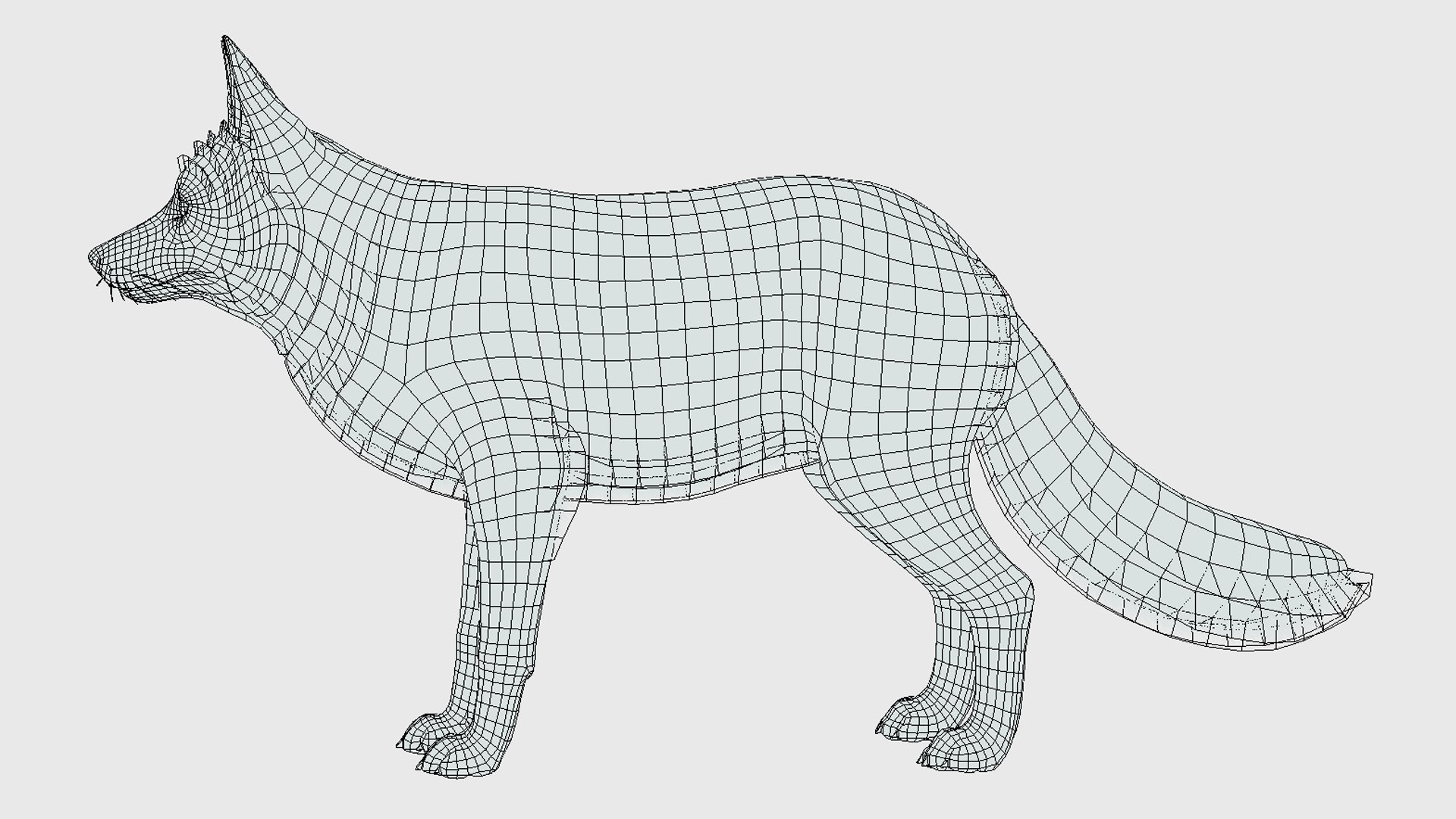 3D Fox - Male Model - TurboSquid 2107378