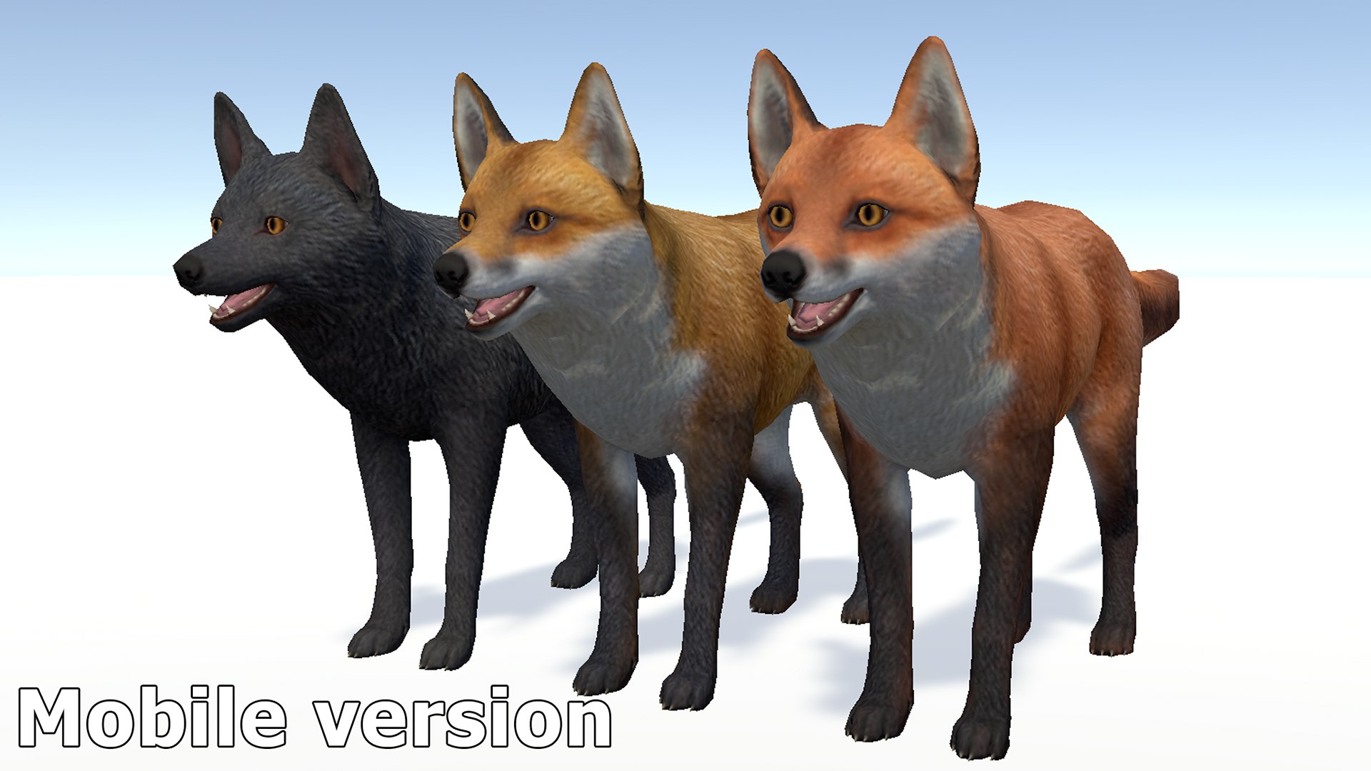 3D Fox - Male Model - TurboSquid 2107378
