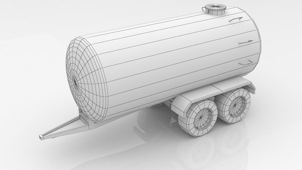 modelo 3d Tank Trailer - TurboSquid 1932233