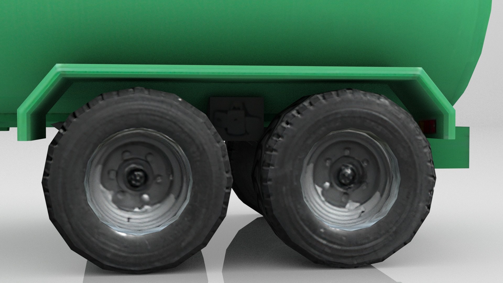 3D Model Tank Trailer - TurboSquid 1932233