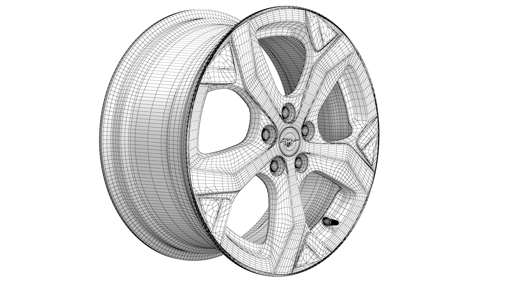 3D Ford Mustang Mach-e Rim - TurboSquid 2047294