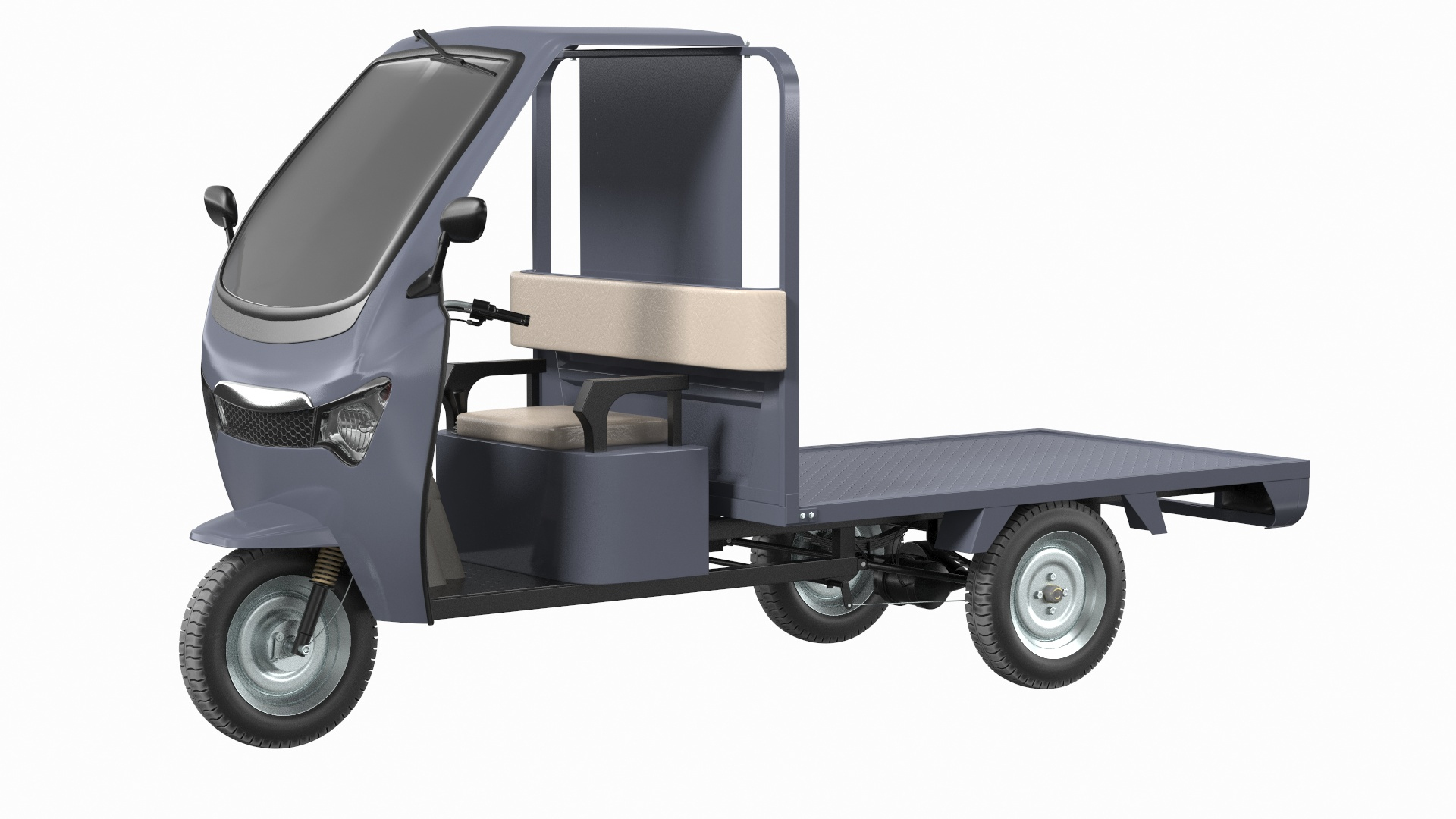 Wheeler Cargo Rickshaw 3D - TurboSquid 1587705