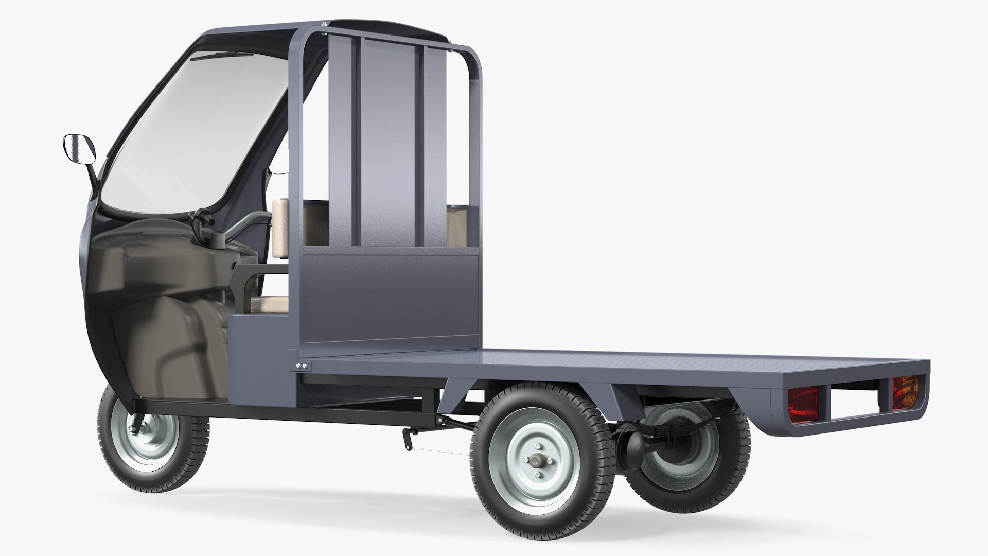 Wheeler Cargo Rickshaw 3D - TurboSquid 1587705