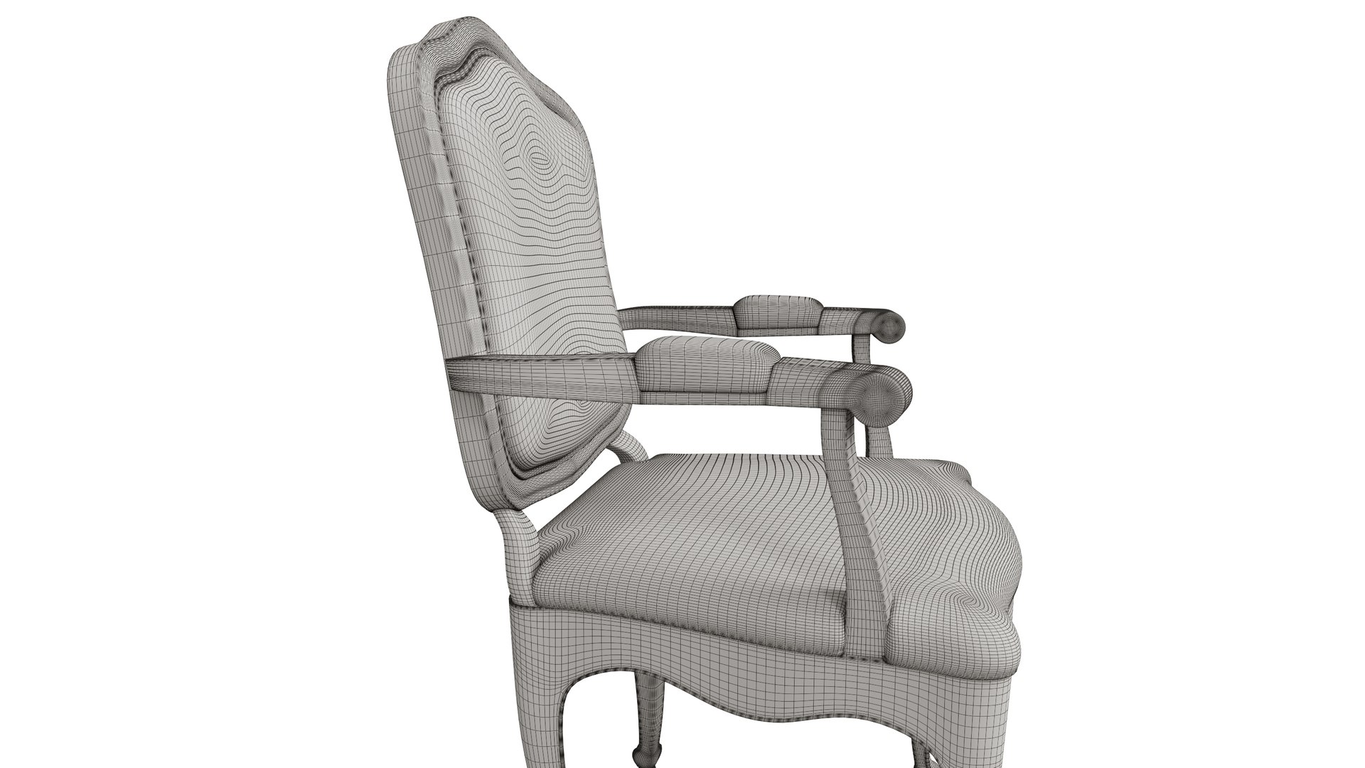 3D Classic Chair - TurboSquid 1677374