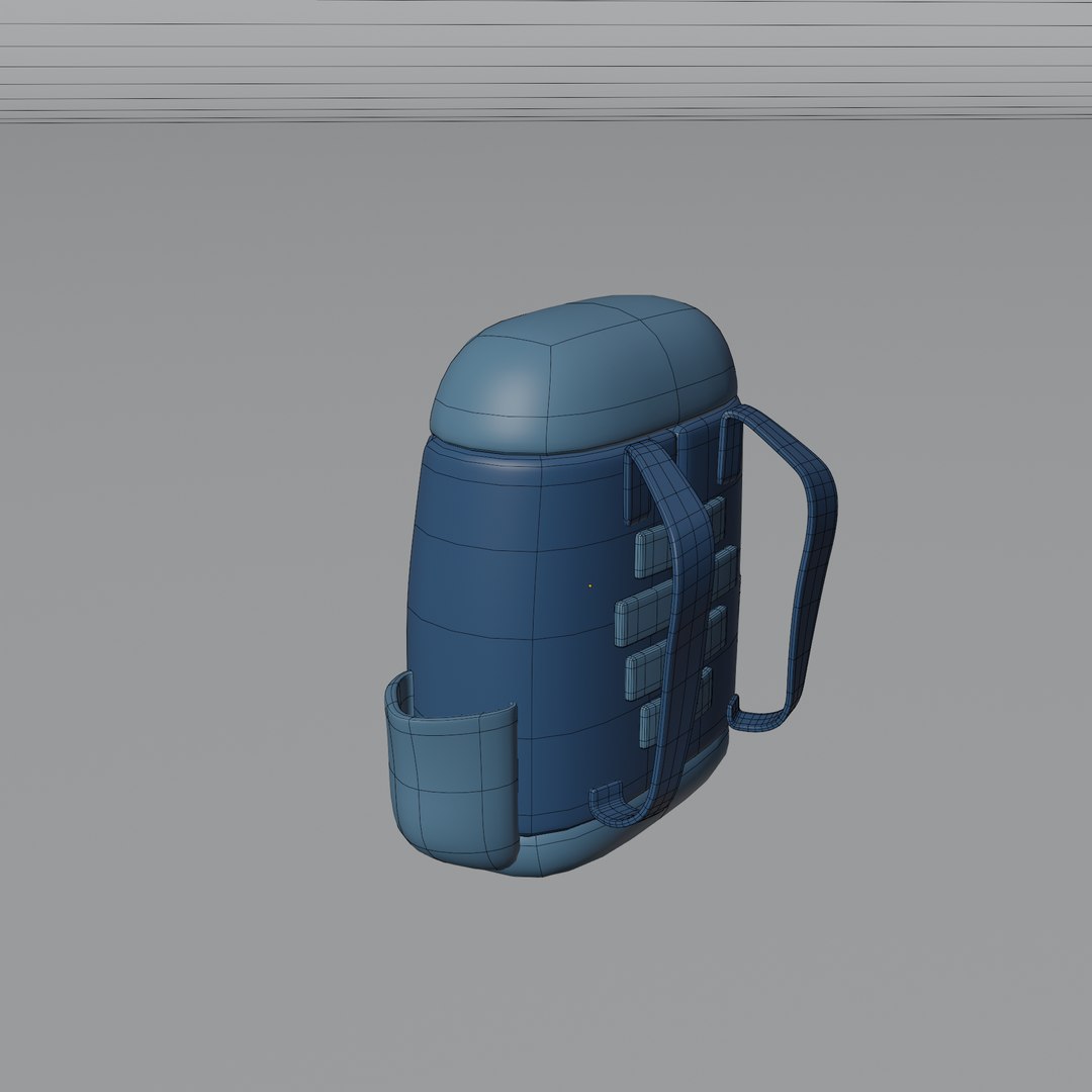 3D Stylized Cartoon Camping Kit Model - TurboSquid 1990520