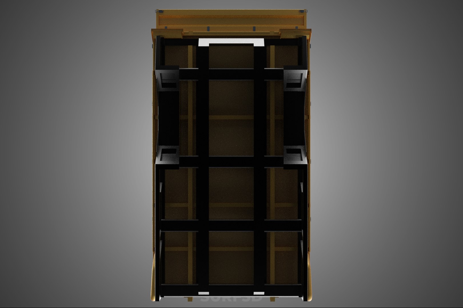 3D TAILGATE DROP SIDE LOAD BED BODY REAR GATE DOOR PICKUP TRUCK CAR ...