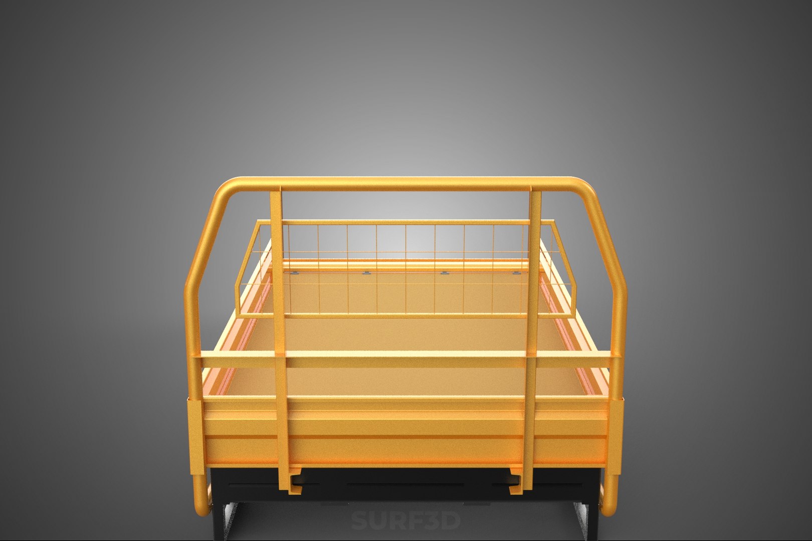 3D TAILGATE DROP SIDE LOAD BED BODY REAR GATE DOOR PICKUP TRUCK CAR ...